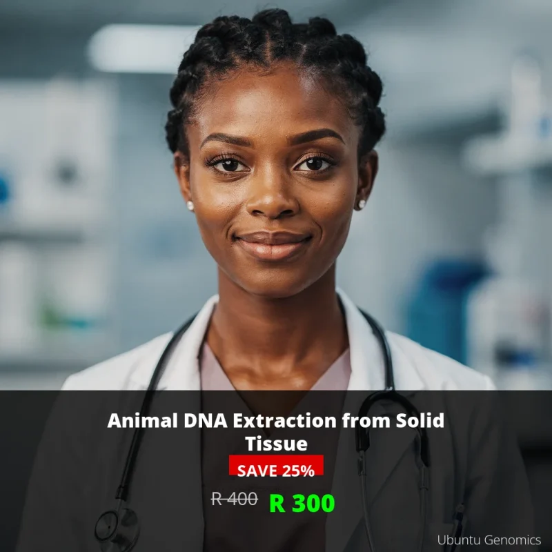 Animal DNA Extraction from Tissue | ZAR 300 | Accurate Genetic Testing ...
