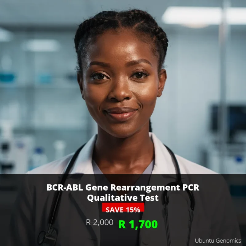 BCR-ABL Gene Test | ZAR 1,700 | Detect Blood Cancer Early | Nationwide SA