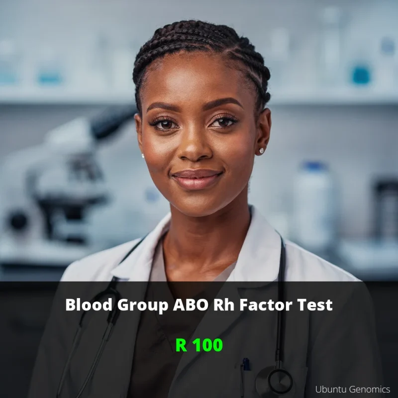 Blood Group ABO Rh Factor Test | ZAR 100 | Essential Health Screening ...