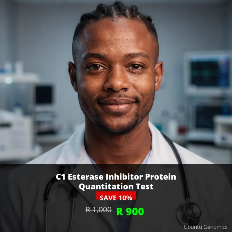 C1 Inhibitor Test ZAR 900 | Hereditary Angioedema Diagnosis South Africa
