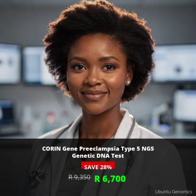 CORIN Gene Preeclampsia DNA Test | ZAR 6,700 | Early Detection South Africa