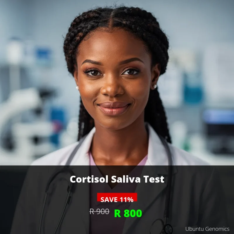 Cortisol Saliva Test ZAR 800 | Stress & Hormone Testing South Africa