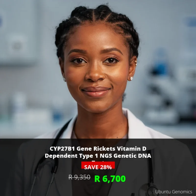 CYP27B1 Rickets DNA Test | ZAR 6,700 | Early Detection & Treatment ...