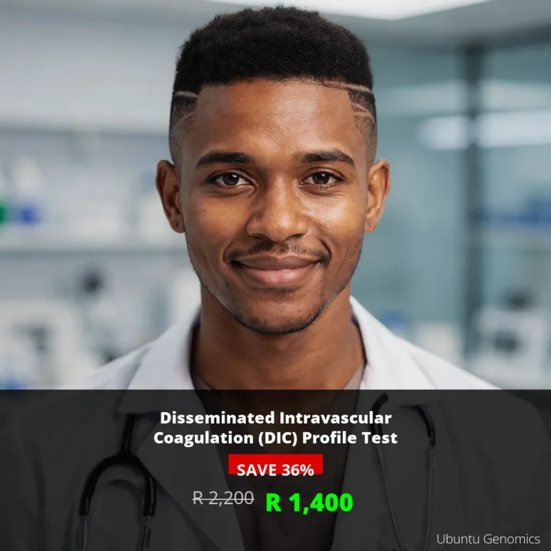 DIC Profile Test ZAR 1,400 | Early Detection Blood Clotting Disorder ...