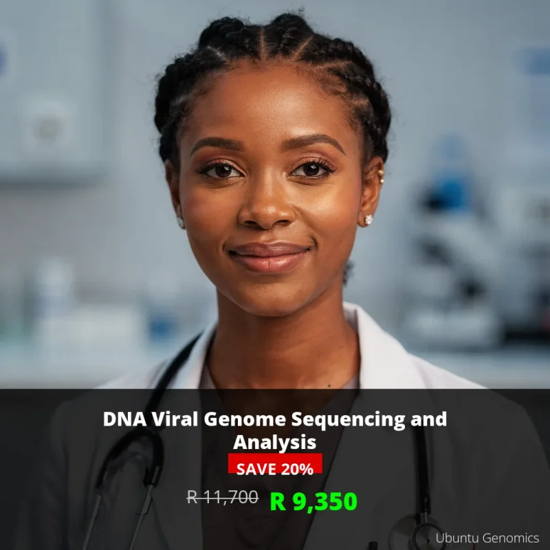 DNA Viral Genome Sequencing | ZAR 9,350 | Accurate Viral Detection ...