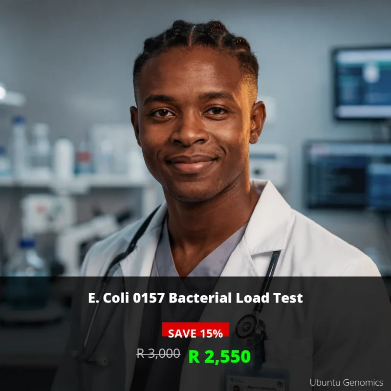 E. Coli 0157 Test | ZAR 2,550 | Fast Results | Nationwide SA Coverage