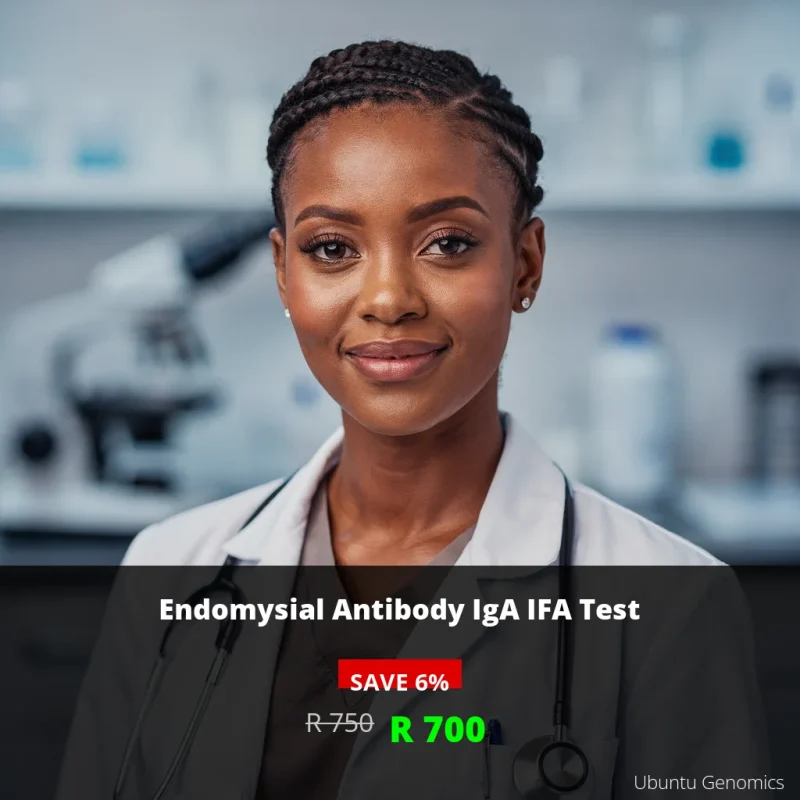 Endomysial Antibody IgA Test | ZAR 700 | Celiac Disease Screening South ...