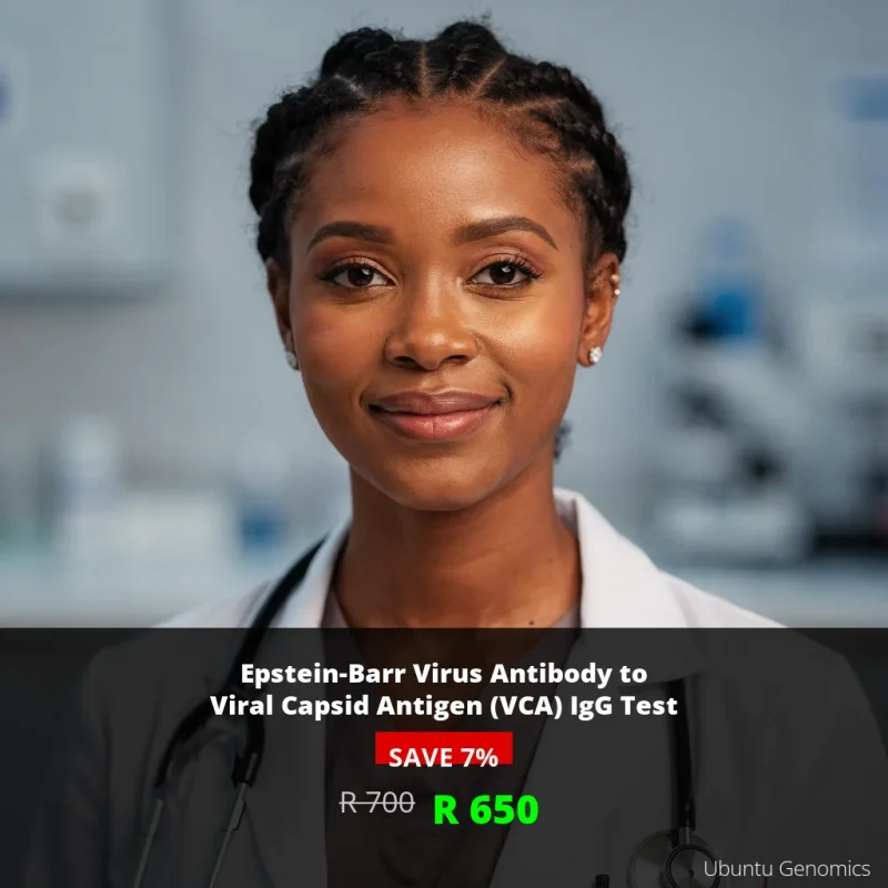 EBV VCA IgG Test South Africa | ZAR 650 | Same Day Results | Nationwide