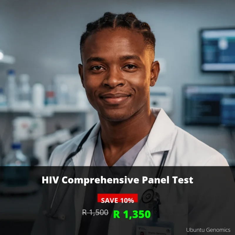 HIV Comprehensive Panel Test | ZAR 1,350 | Early Detection & Peace of Mind