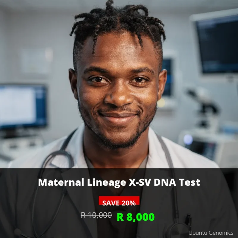 Maternal Lineage DNA Test ZAR 8,000 | Family History & Genetic Health ...