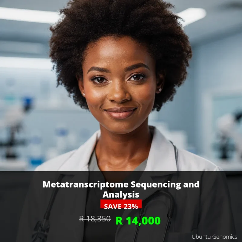 Metatranscriptome Sequencing ZAR 14,000 | Advanced Microbiome Analysis ...