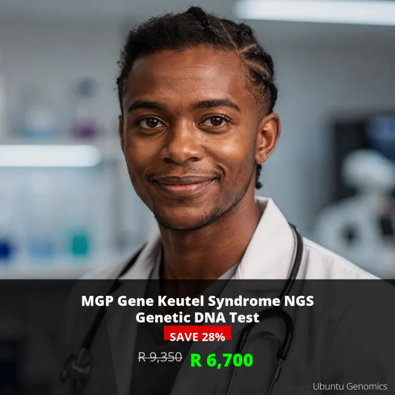 Keutel Syndrome DNA Test ZAR 6,700 | Early Detection & Genetic Counselling