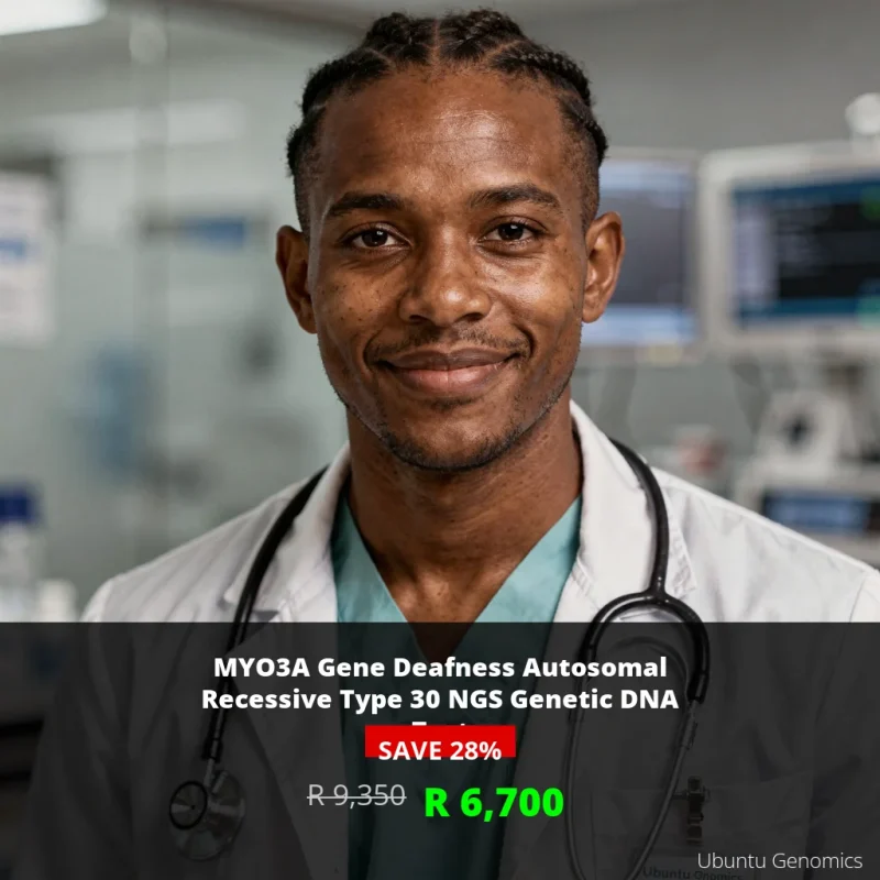 MYO3A Deafness Genetic Test | ZAR 6,700 | Early Detection & Peace of Mind
