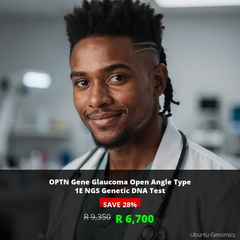 OPTN Glaucoma Genetic Test | ZAR 6,700 | Early Detection for South Africans