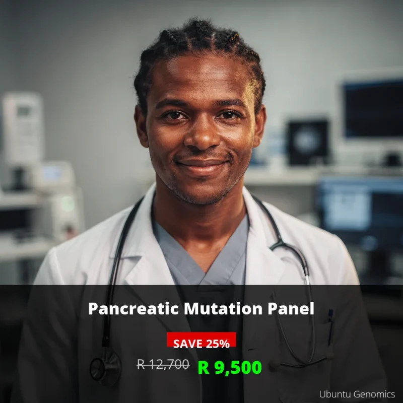 Pancreatic Mutation Panel Test ZAR 9,500 | Early Detection for South ...