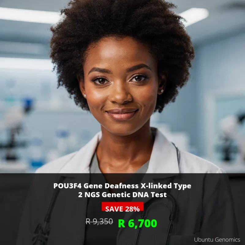 POU3F4 Gene Deafness Test ZAR 6,700 | Early Detection & Genetic Counselling