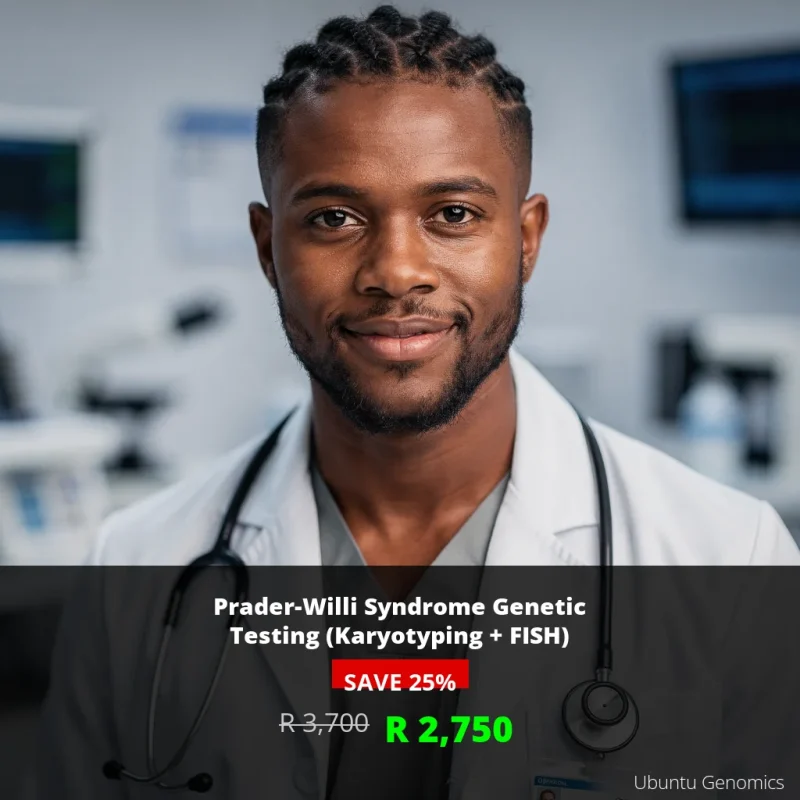 Prader-Willi Syndrome Test ZAR 2,750 | Genetic Diagnosis for South Africans