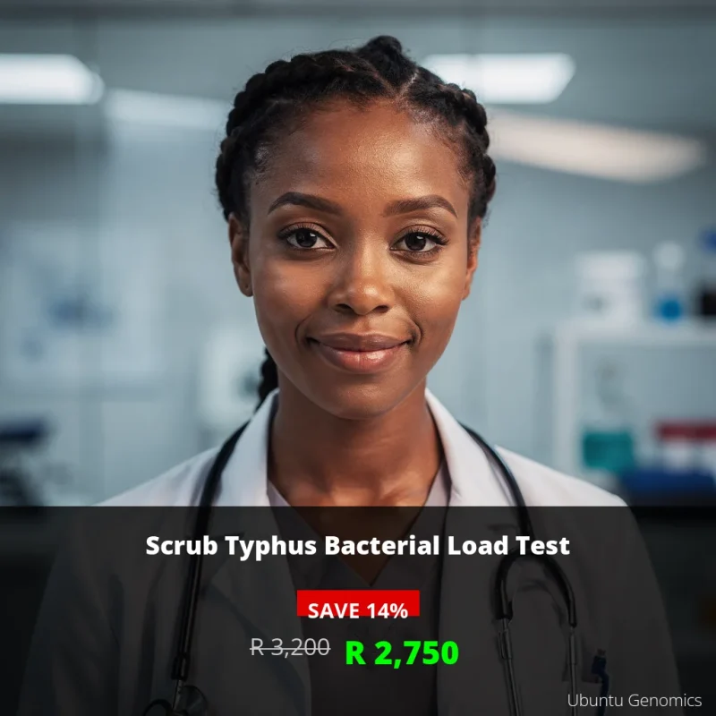 Scrub Typhus Test South Africa | ZAR 2,750 | Accurate PCR Testing