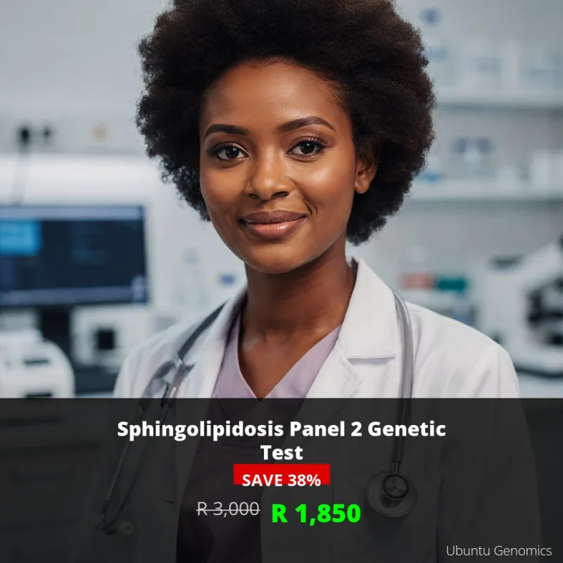 Sphingolipidosis Panel 2 Test ZAR 1,850 | Early Detection for Gaucher ...