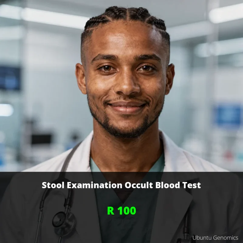 Occult Blood Stool Test ZAR 100 | Early Colon Cancer Detection South Africa