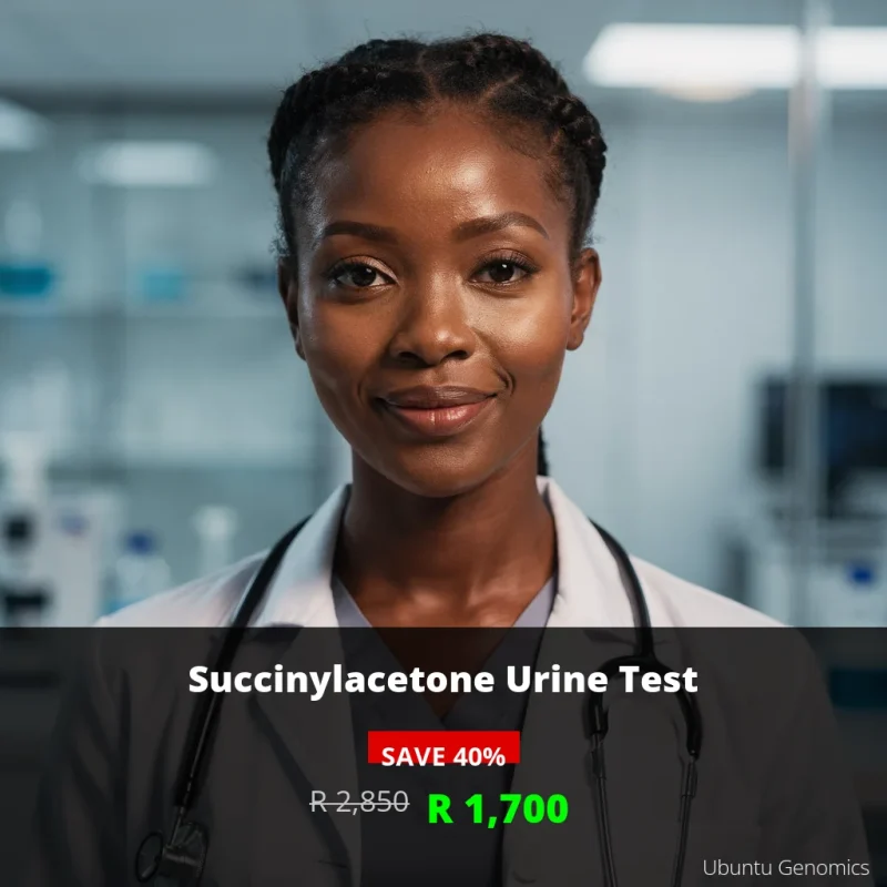 Succinylacetone Urine Test | ZAR 1,700 | Early Detection for Metabolic ...