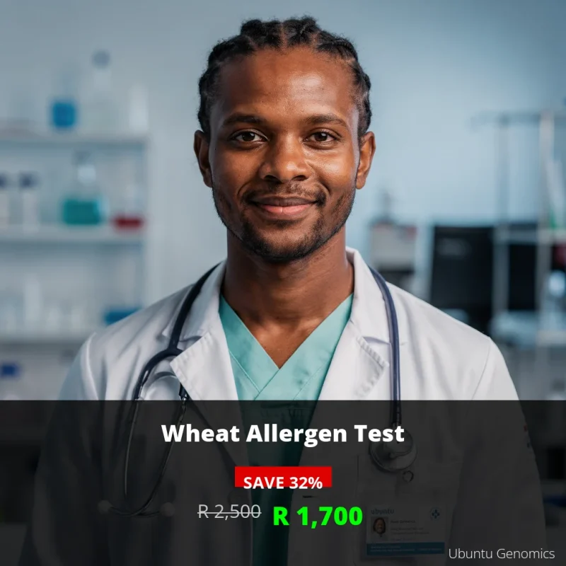 Wheat Allergen Test ZAR 1,700 | Accurate Food Allergy Testing South Africa